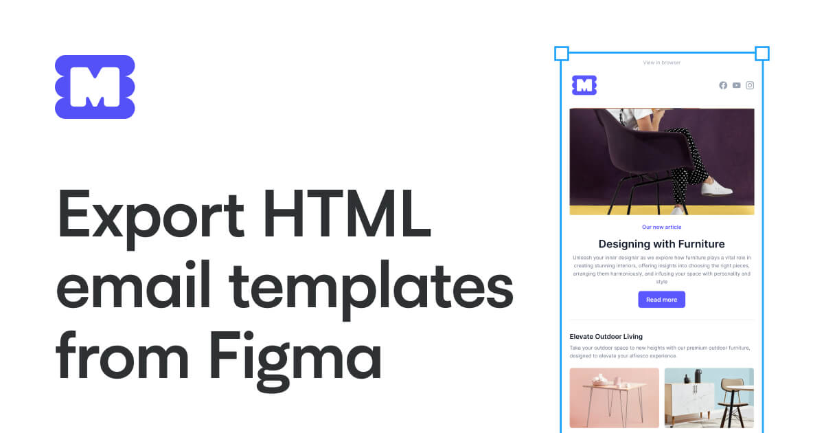 Marka Email Generator — Export HTML Emails from Figma
